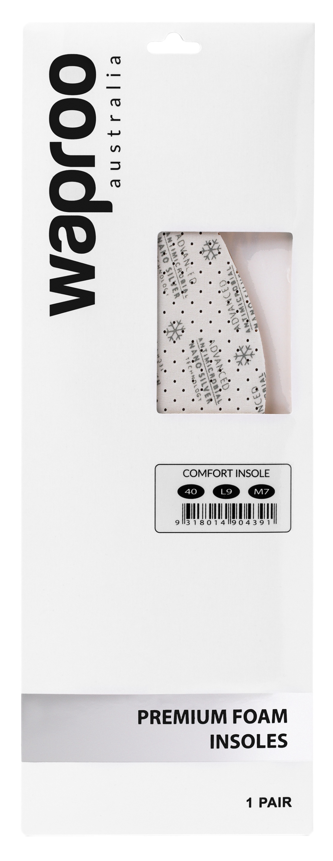 Nano Silver Foam Insole | Waproo